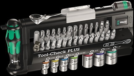 Универсальный набор инструмента WERA Tool-Check PLUS Imperial WE-056491 ...