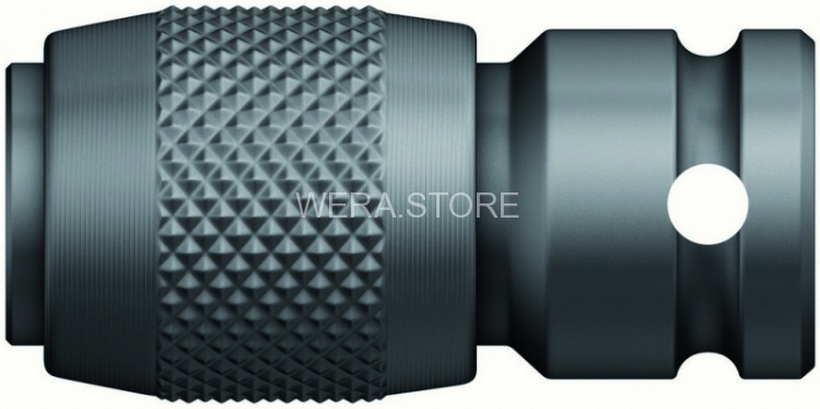 Переходник WERA 784 A 1/4" c быстросменным битодержателем, 1/4 дюйм x ...
